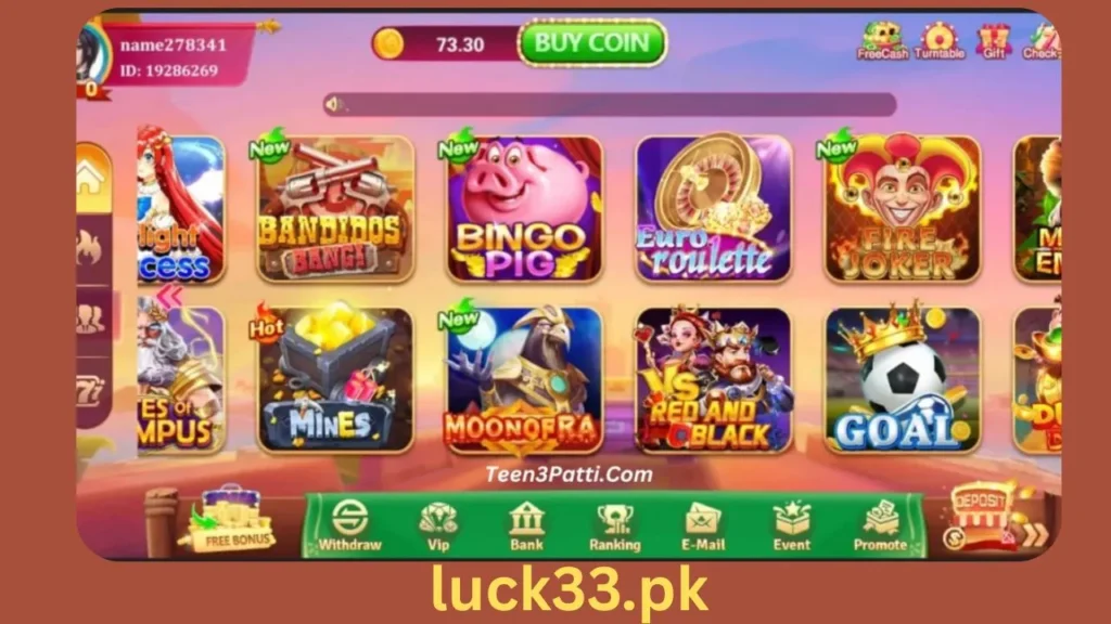 LUCK33 | BEST ONLINE EARNING PLATFORM IN PAKISTAN | 2025